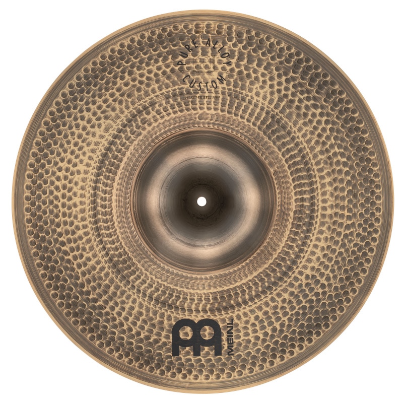 Meinl Pure Alloy Custom 21in Super Bell Ride Cymbal | Drummers Only